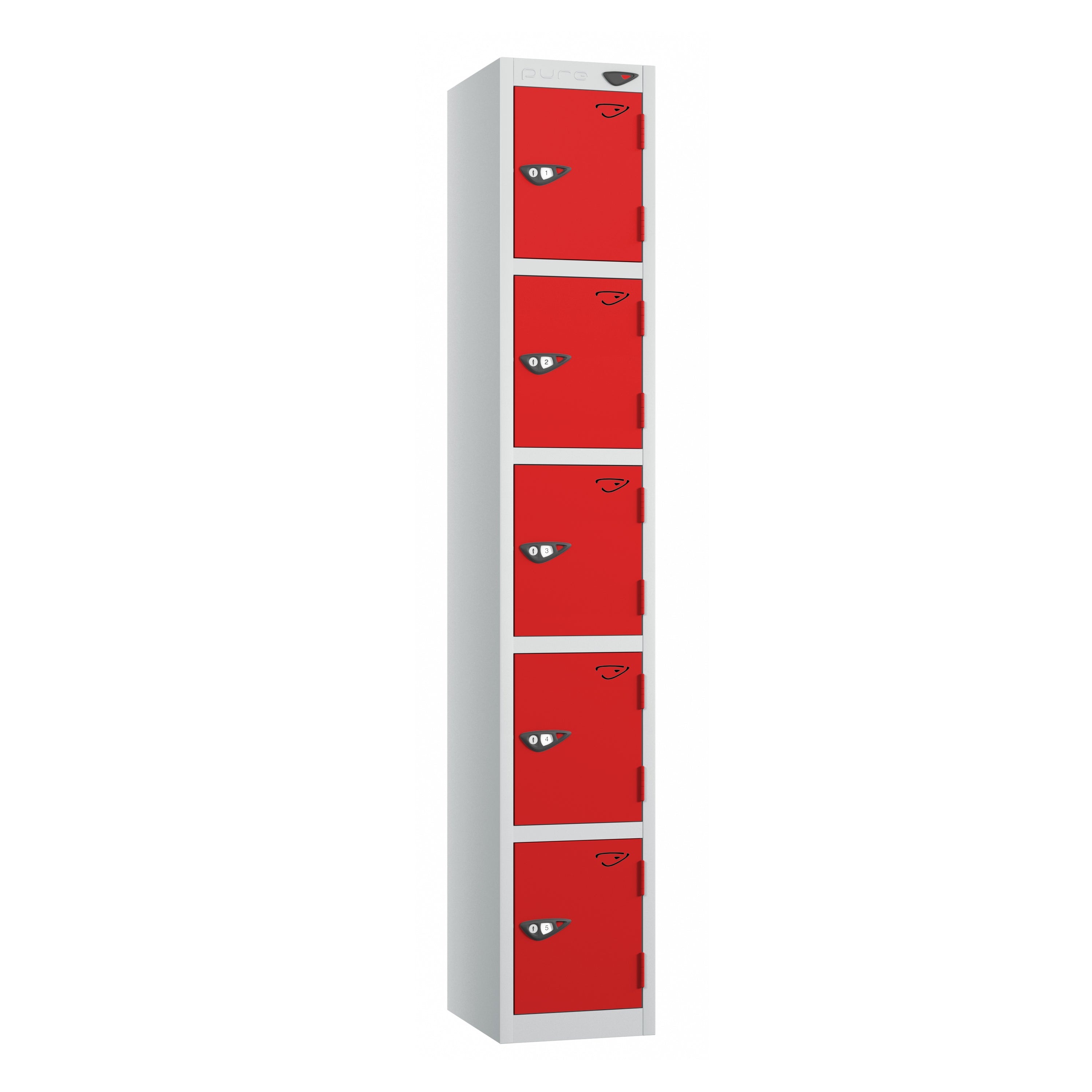 Pure Prime Standard 5 Tier Locker - Pearl Silver Carcass – Ironstor ...