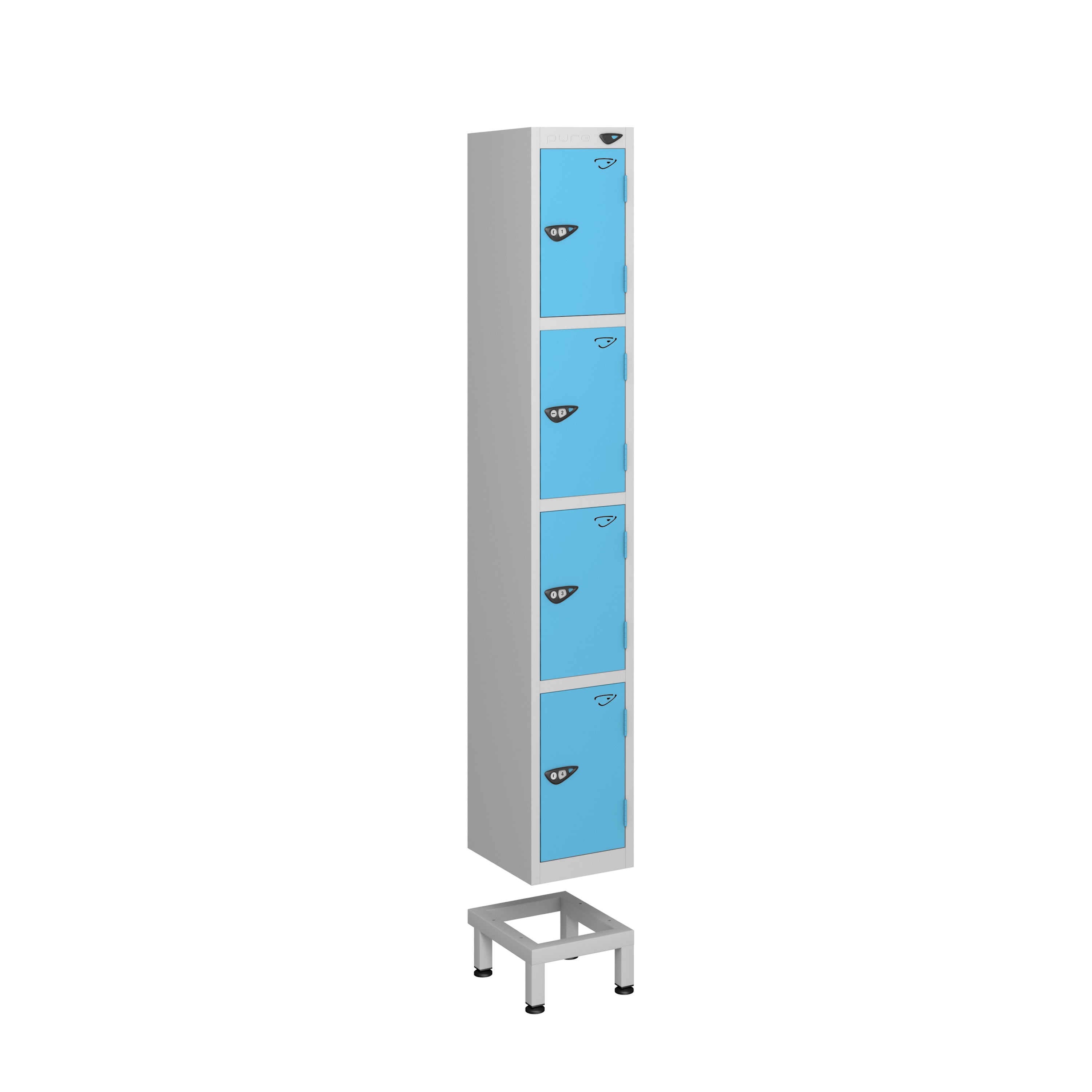IronsStor's Range Of Locker Stands For Pure Lockers – Ironstor Storage ...